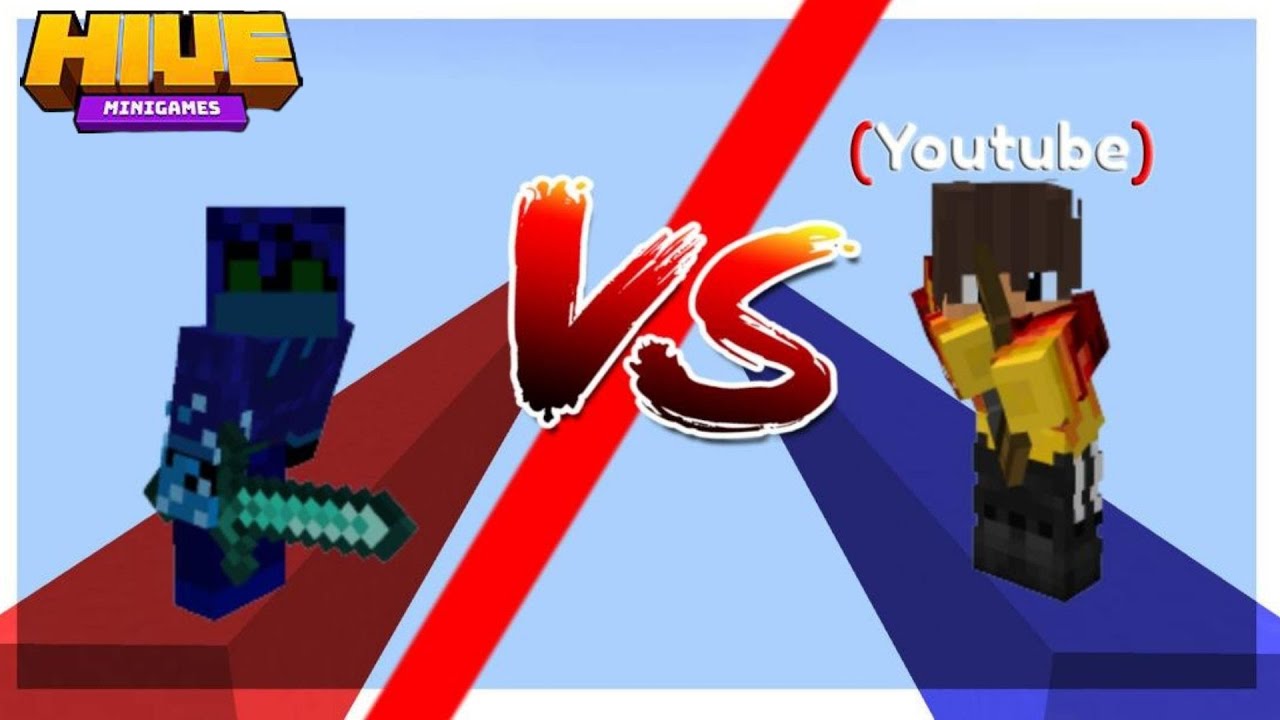 I 1v1ed CMAN WIZARD For $10... | Hive Skywars - YouTube