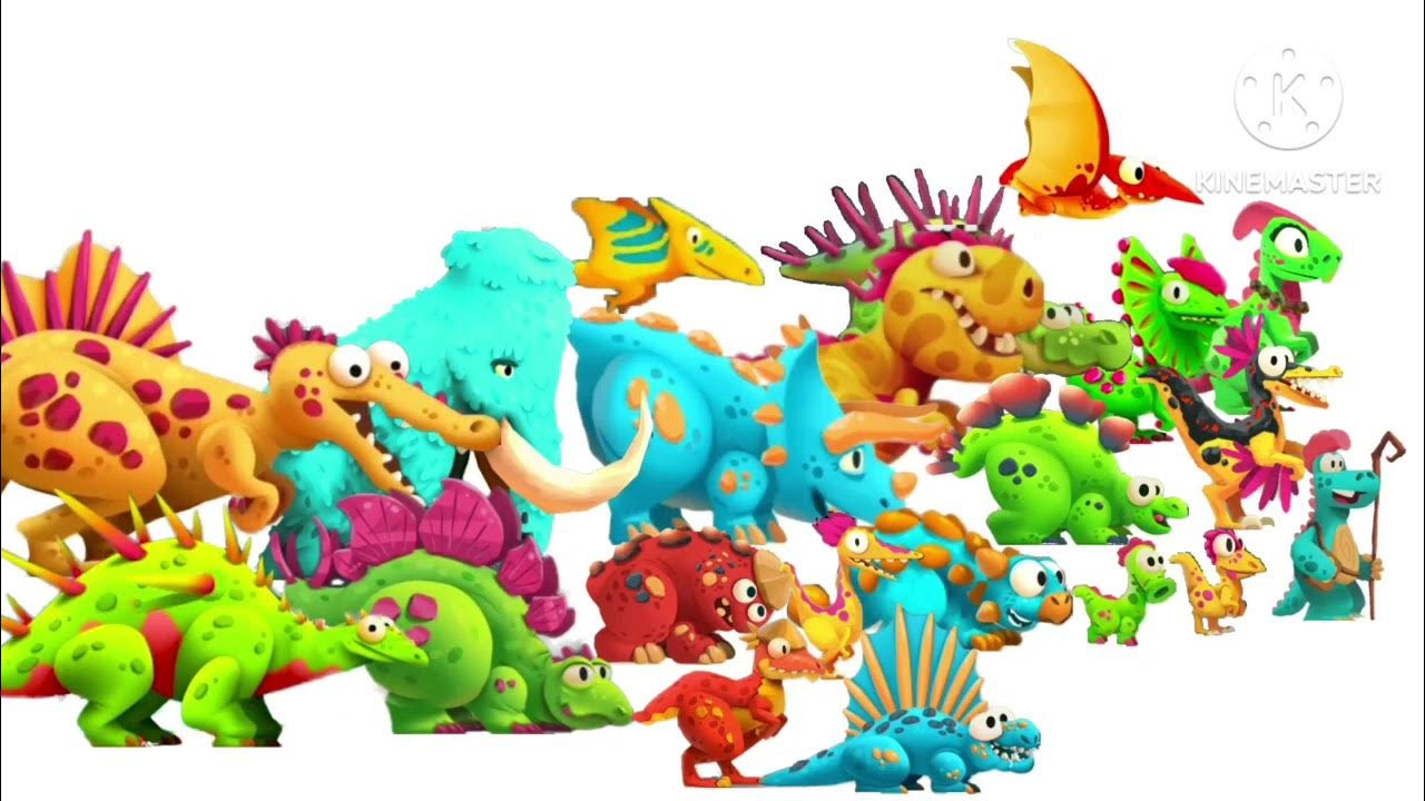 Dino Bash Travel Through Time all Prehistoric Animals - YouTube