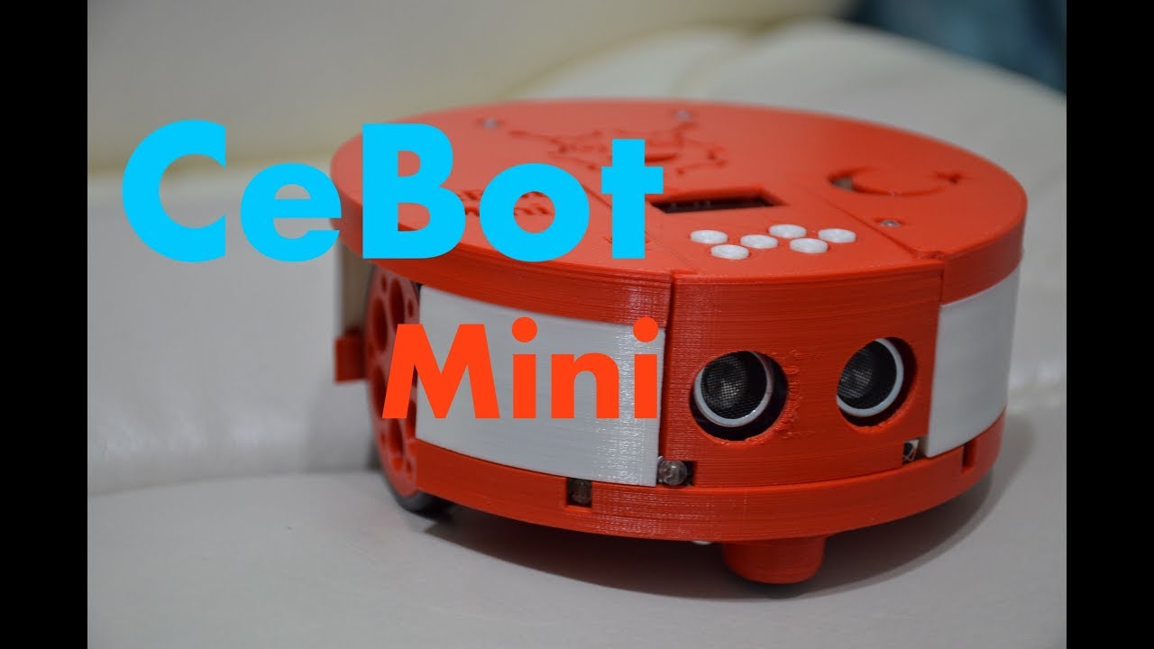 CeBot Mini "CEZERİ ROBOT" - YouTube