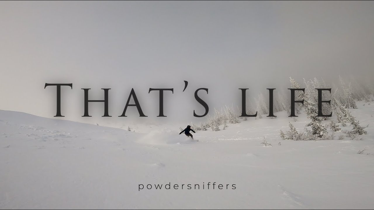 THATS LIFE - A very short snowboard film - YouTube