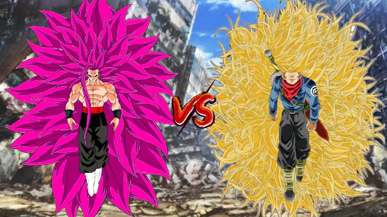 Who is Stronger Goku Black Vs Future Trunks - YouTube