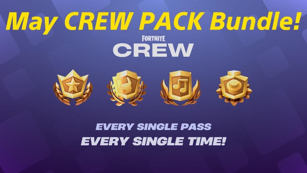 CREW PACK Bundle in Fortnite May 2025 - YouTube