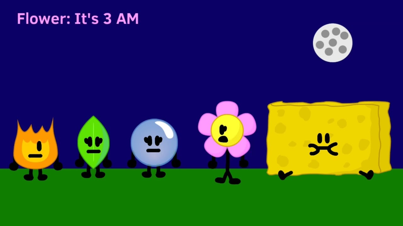 BFDI characters turn into (Easter) bunnies - YouTube