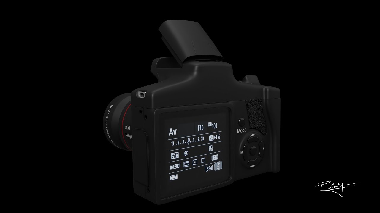 Camera 3D Modelling Timelapse - YouTube