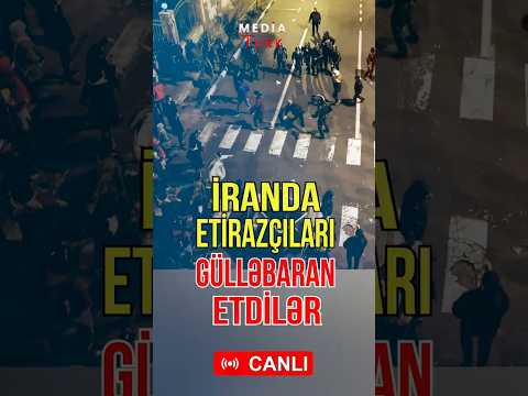 İranda polis etirazçıları gülləbaran edib - DƏHŞƏTLİ OLAY - Media Turk TV #mediaturktv #shortsvideo