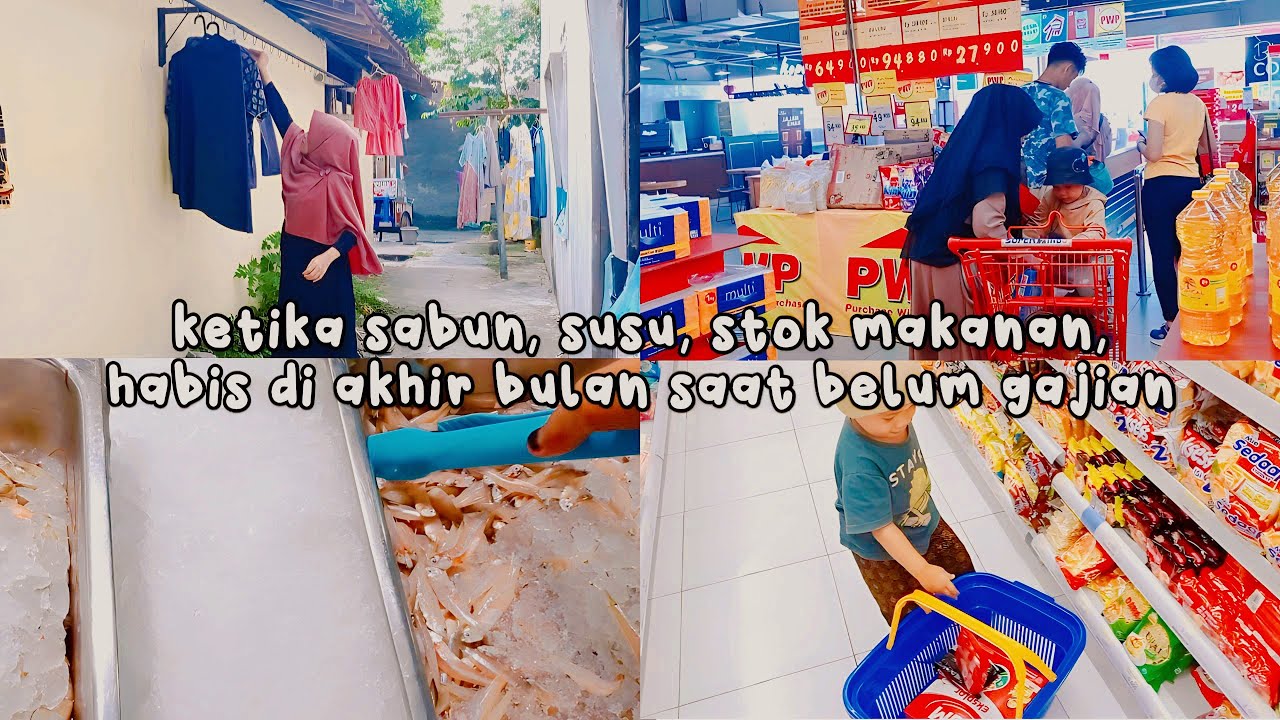 BELUM GAJIAN TAPI HARUS BELANJA | STOK UDAH HABIS - YouTube