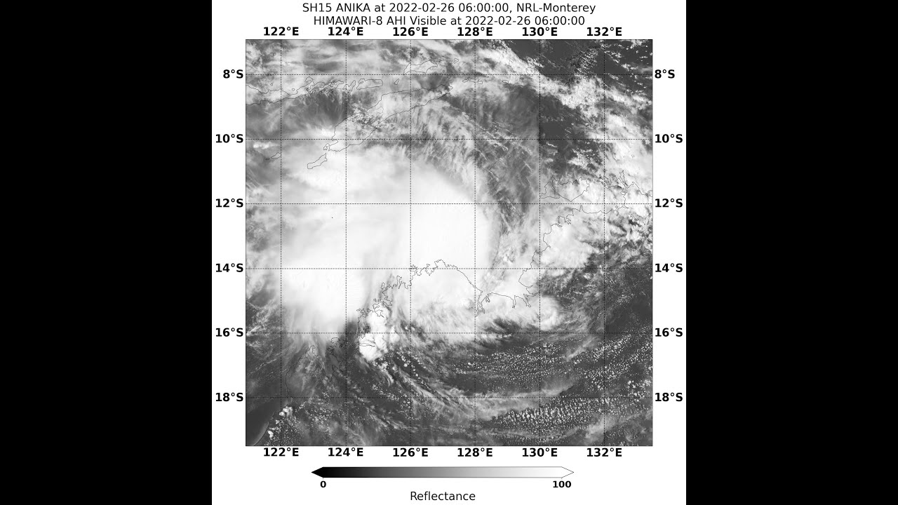 Tropical Cyclone Anika / 15S (2022) - YouTube