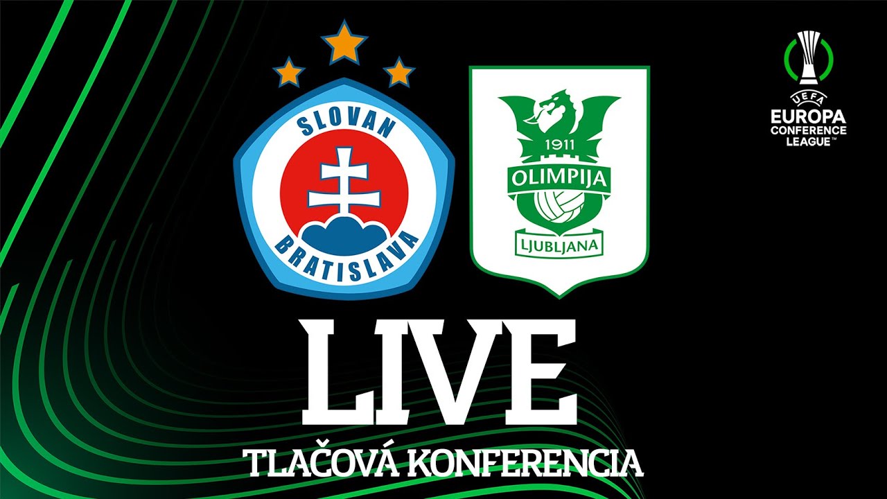 LIVE | Predzápasová tlačová konferencia ŠK Slovan Bratislava - NK ...