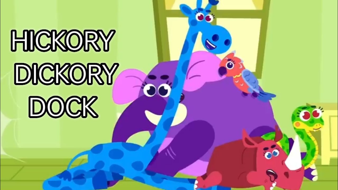 HICKORY DICKORY DOCK HAPPY FAMILY (VIDEO EFFECTS+VIDEO TUTORIAL)THE ...