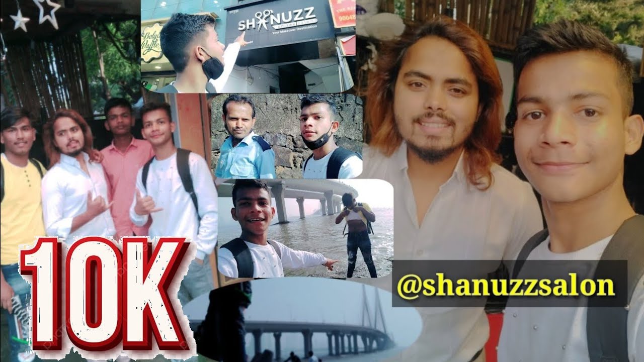 Mumbai bandstand ||SRK house | I meet shanu salon| shanu bhai ...