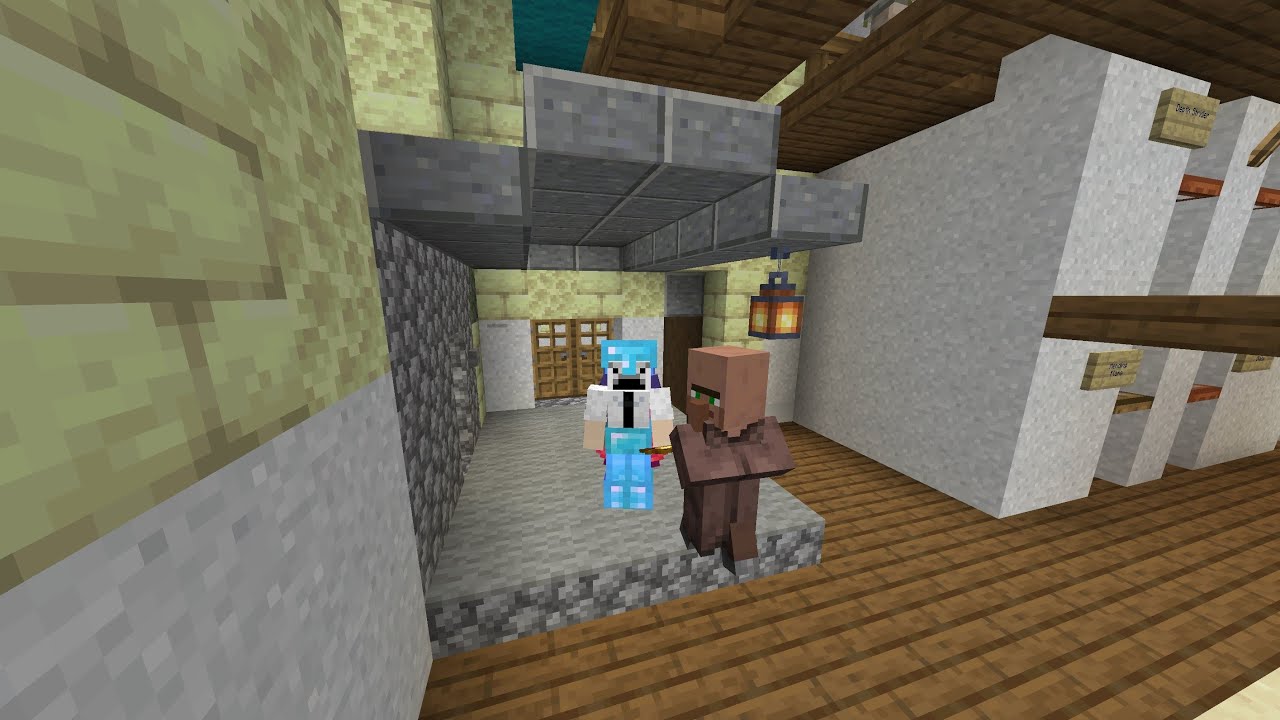 I'm not good at Minecraft Week 3: Villager time - YouTube