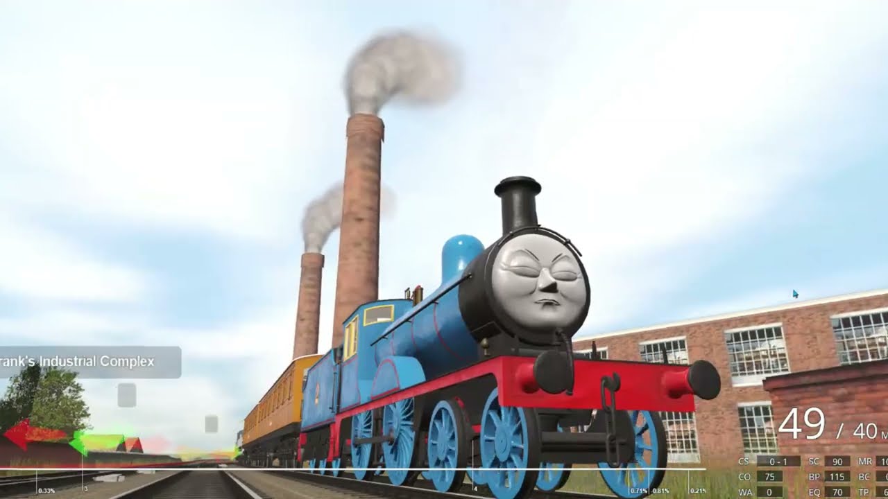 EDWARD THE SLEEPING TRAINZ!-EDWARD AND THE JUNK TENDER!-THOMAS AND ...