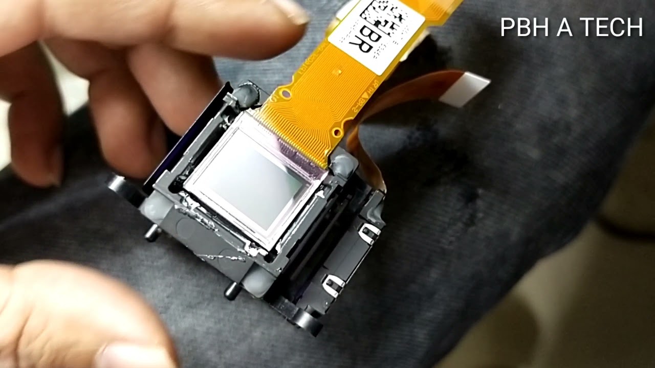 Sony VPL-ES5 Projector|How to replace LCD|how to adjust LCD panel - YouTube