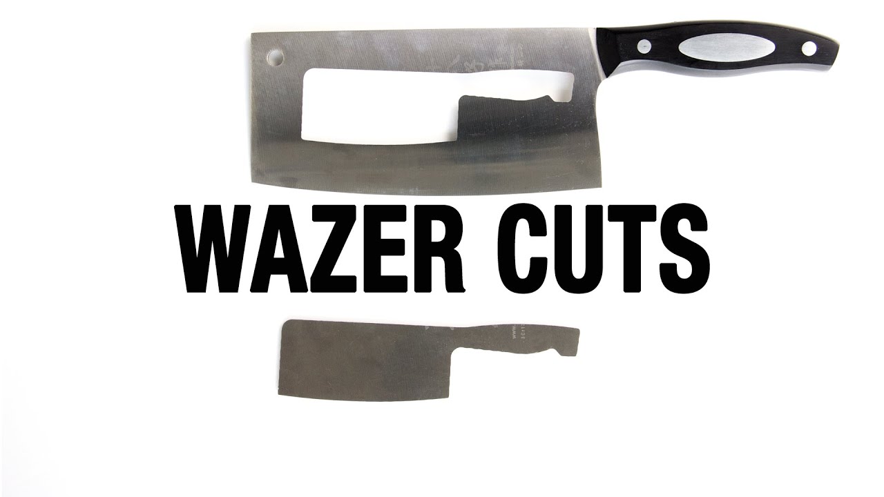 FROM THE ARCHIVES: WAZER Cuts a Knife Out of a Knife - YouTube