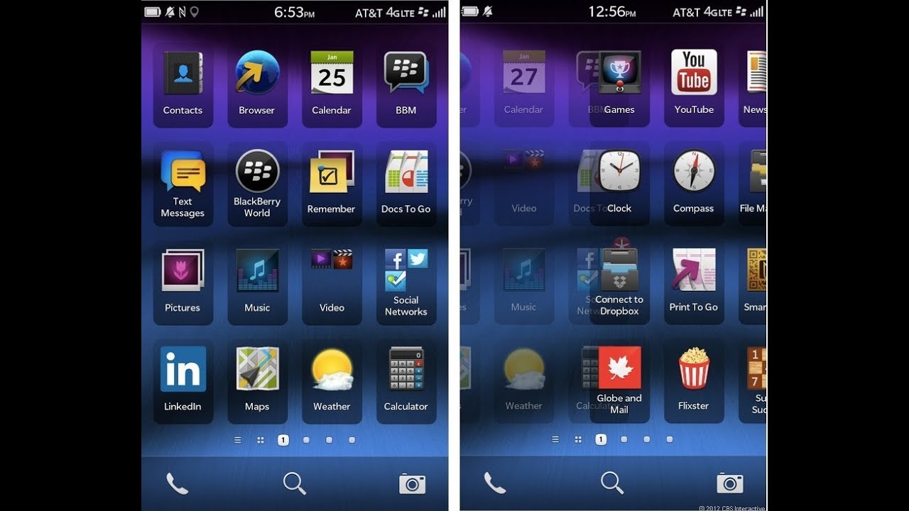 How To Screenshot On Blackberry Z10 - YouTube