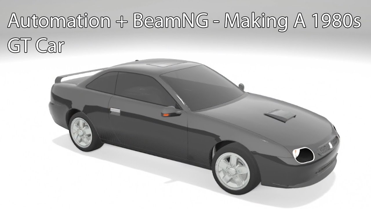 Automation + BeamNG - Making 1980s GT Car - YouTube