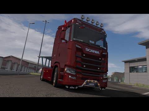 Euro Truck Simülator 2 | Scania İle Gece Gece Jetliyoruz Yansın İstanbul!!!