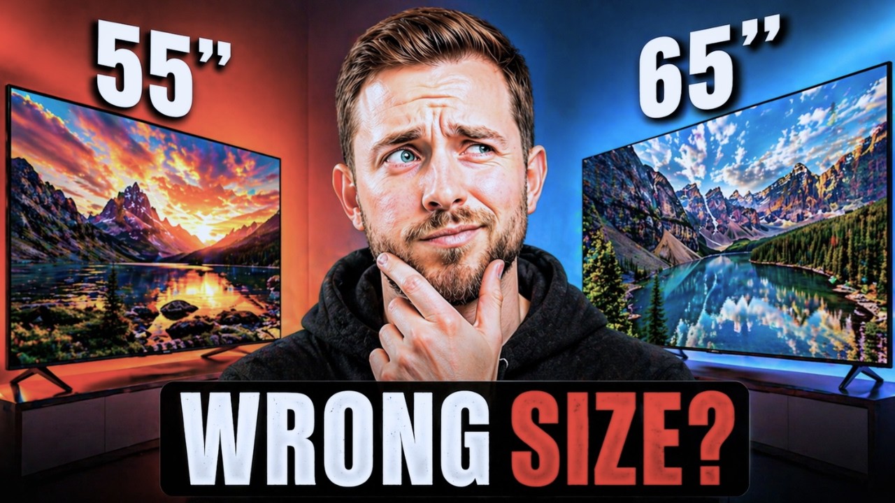 55” vs 65” — The PERFECT TV Size for a 12ft Living Room (DON’T Guess ...