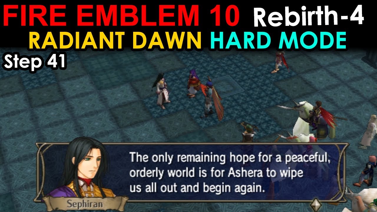 FE10 Step 41: Defeat Sephiran, who is still angry at Ike for using him ...