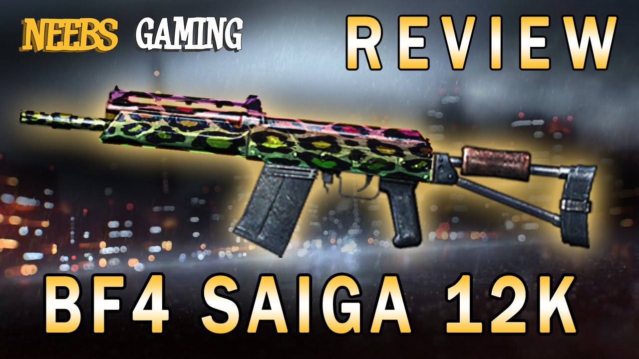 BF4 Saiga 12K Review - YouTube