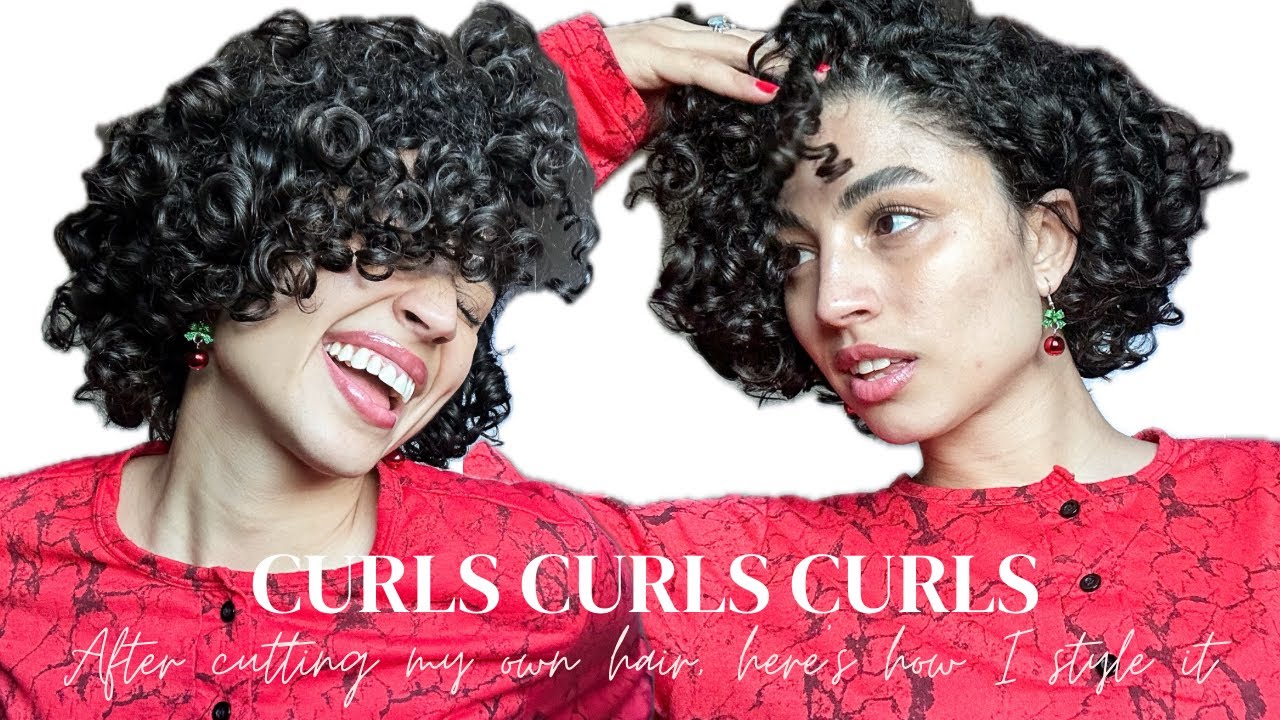 HOW TO: updated* short curly hair routine for volumous hair + no frizz ...