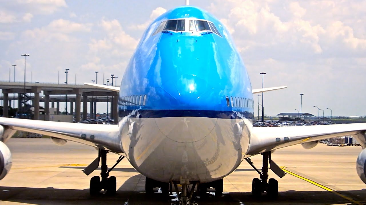 Dallas/Fort Worth (DFW) Time-Lapse - KLM - Boeing 747-400 & More - Time ...