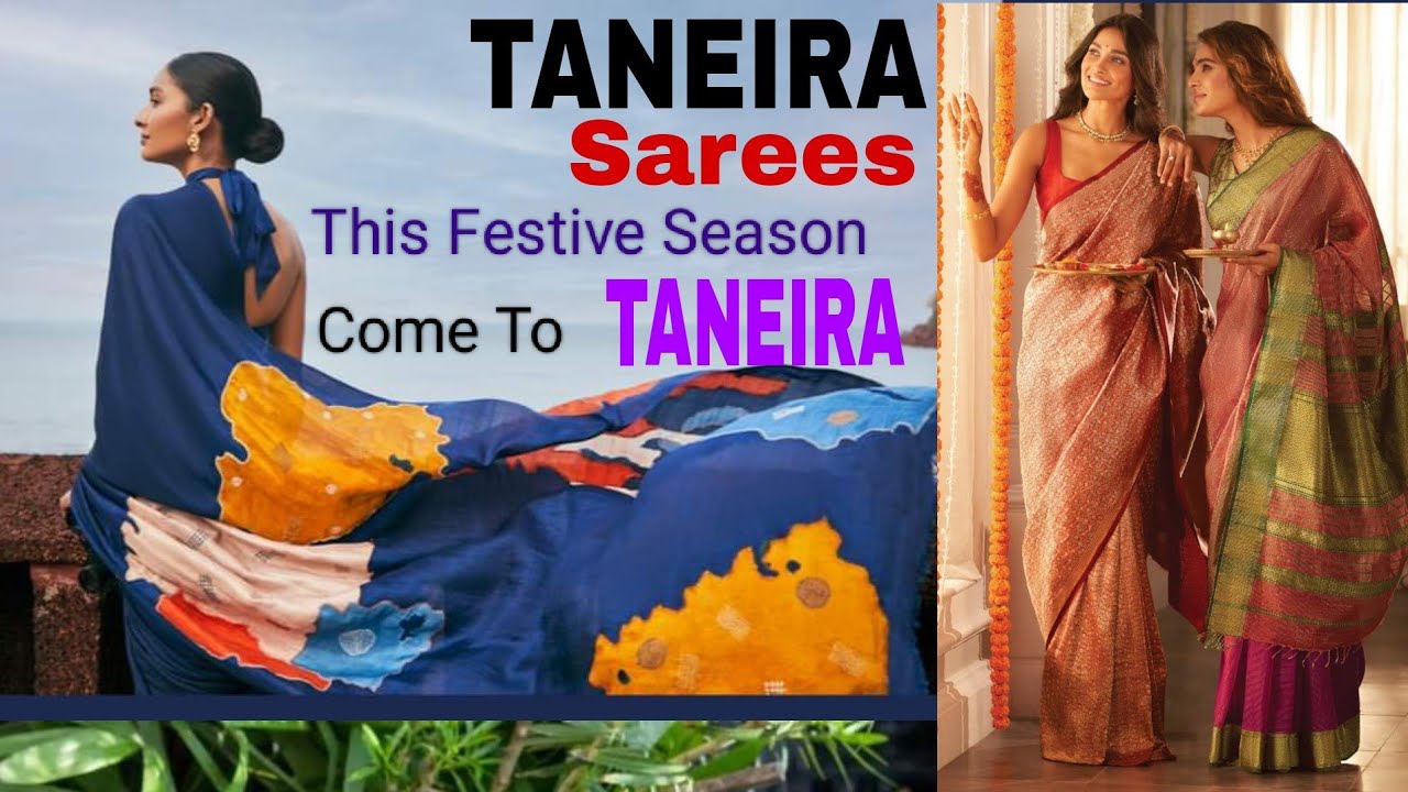 'TANEIRA Sarees' Exclusive Handcrafted Sarees ideal for this Festive ...