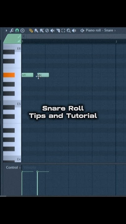 Snare Roll Tutorial Fl Studio #shorts #feedshorts #flstudio - YouTube