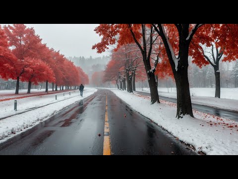Kış klasik müzik kalbinizi ağlatıyor - Mozart, Beethoven, Chopin, Tchaikovsky, Bach.