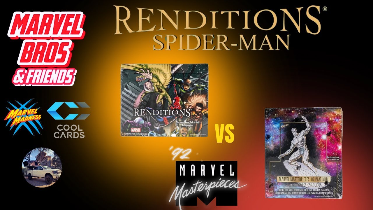 SPIDER-MAN RENDITIONS CASE BREAK w/ Special Guests #unboxing # ...