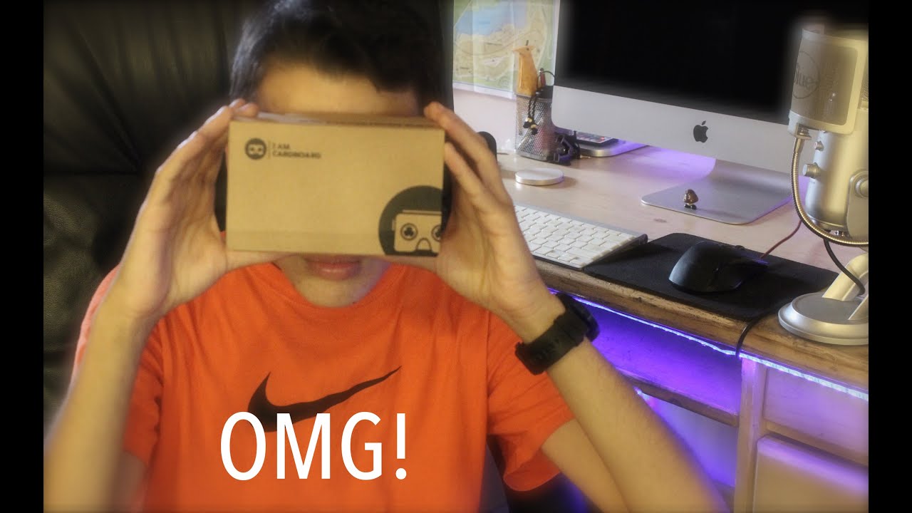 Google cardboard v2 experience and face reveal! - YouTube