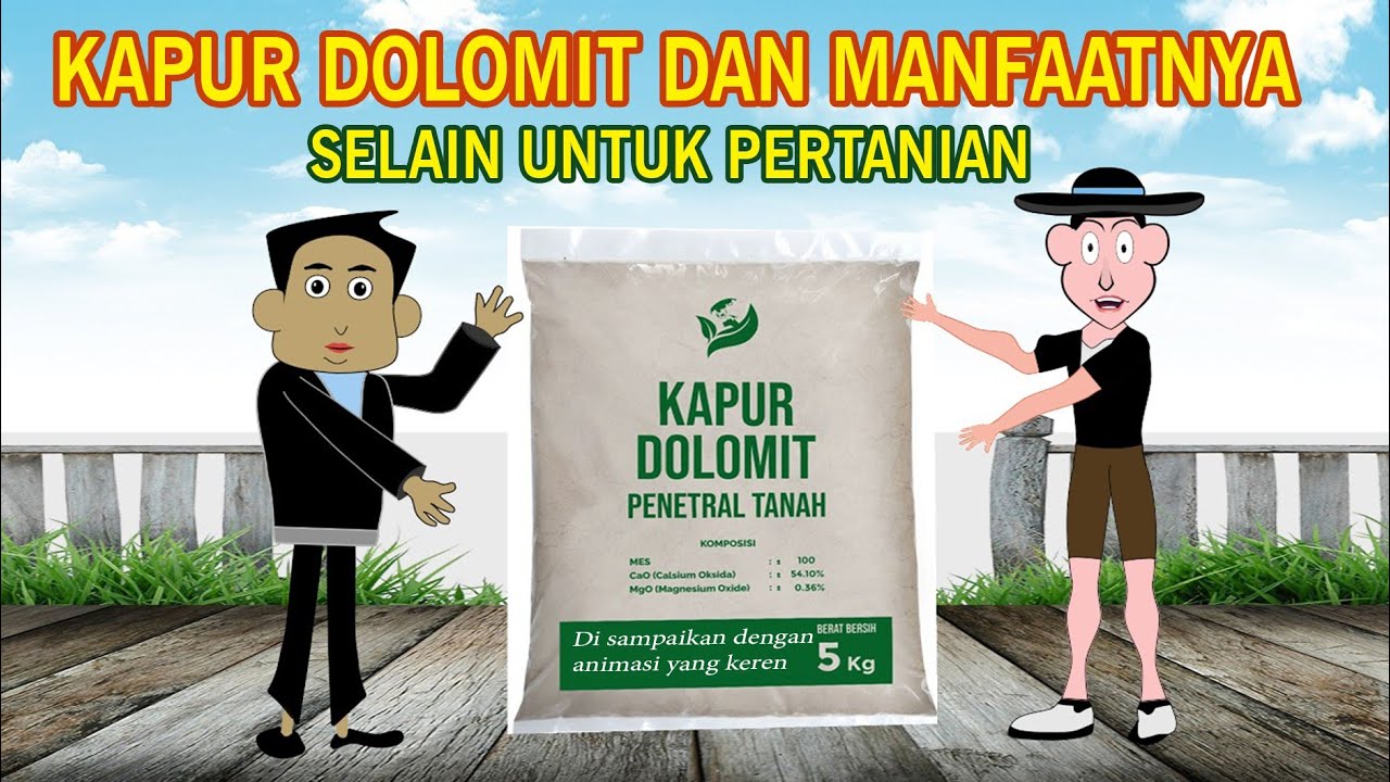 MANFAAT KAPUR DOLOMIT #pertanian #dolomit - YouTube