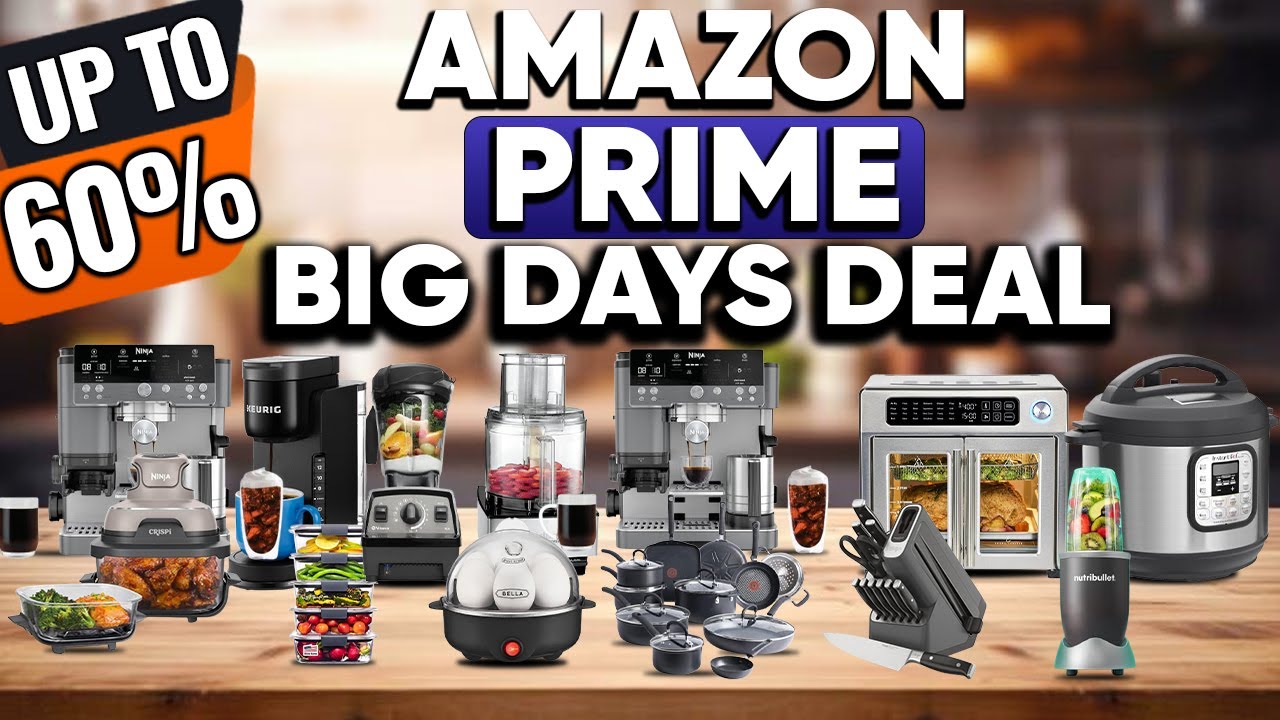 Big Savings 60%! Top 50 Amazon Prime Kitchen Gadgets Deals 2025 - YouTube