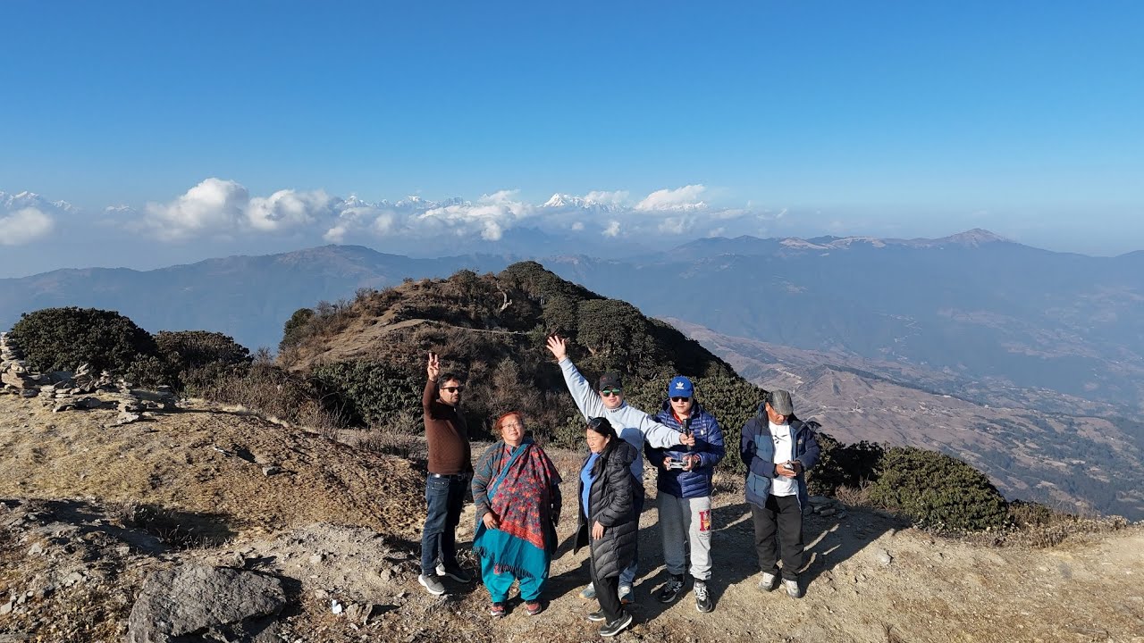 Temke Danda Viewpoint Dangerous Road Trip - YouTube