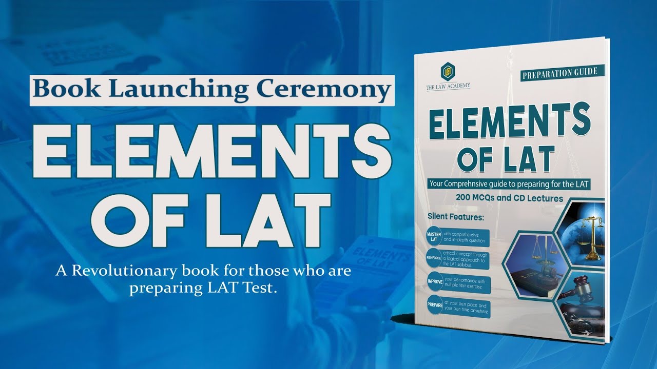 Best Book For LAT || Launching Ceremony || Elements Of LAT - YouTube
