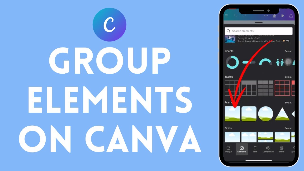 How to Group Elements in Canva (in 1 Minute!!) - YouTube