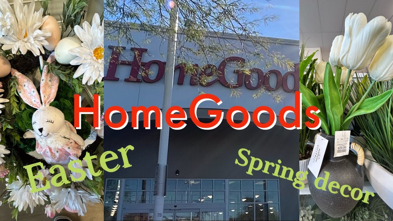 NEW HomeGoods Easter & Spring Decor🌷 - YouTube