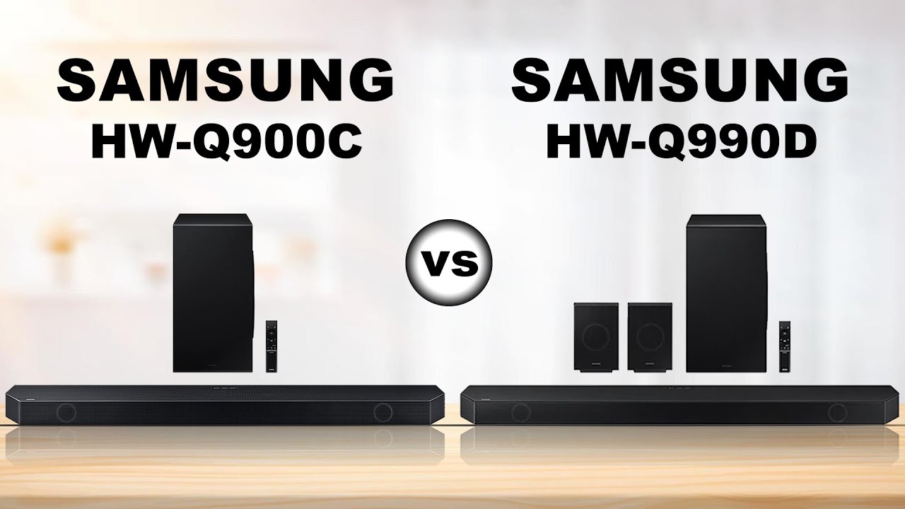 Samsung HW Q900C vs Samsung HW Q990D Dolby ATMOS Soundbar Review - YouTube