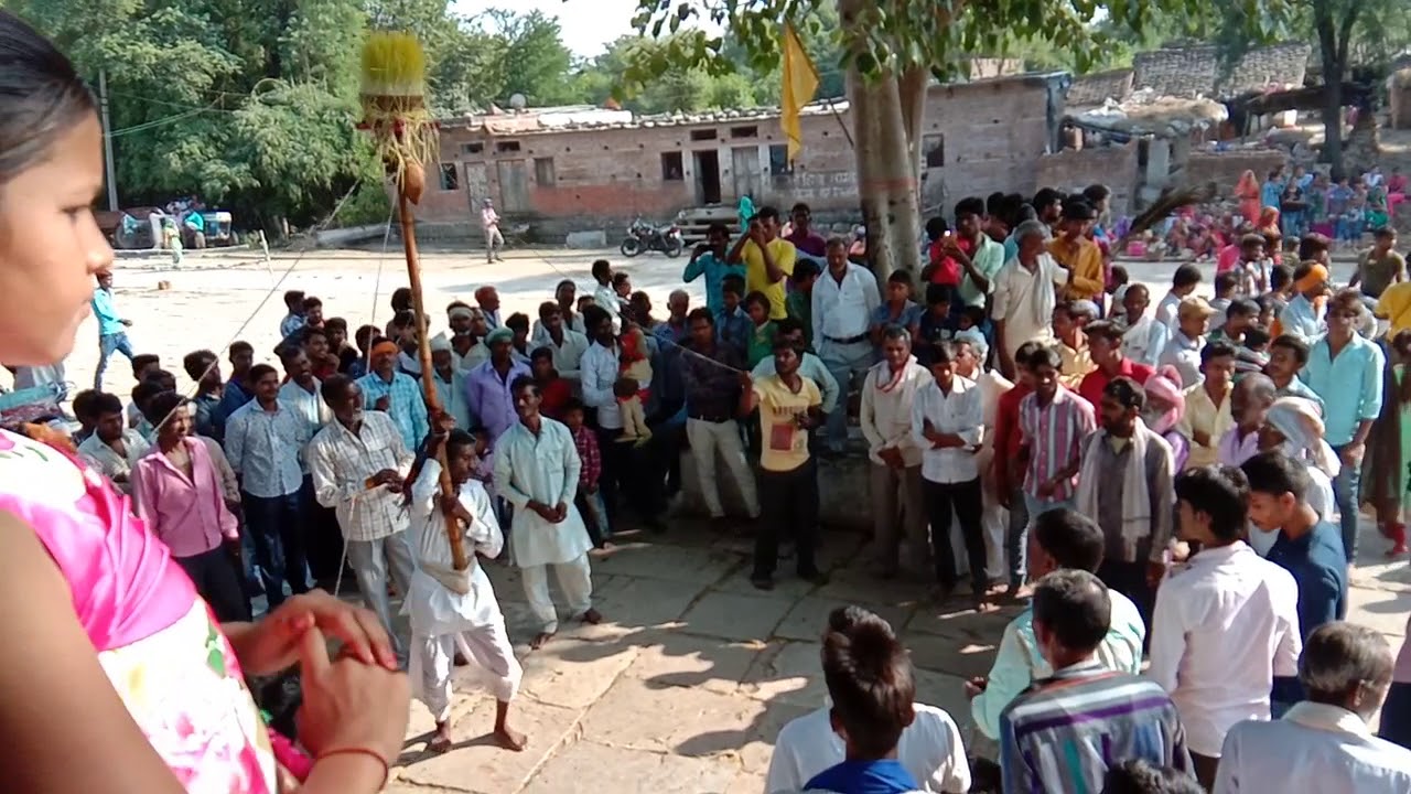 Khel panda khel panda navratri program by birdha boys - YouTube