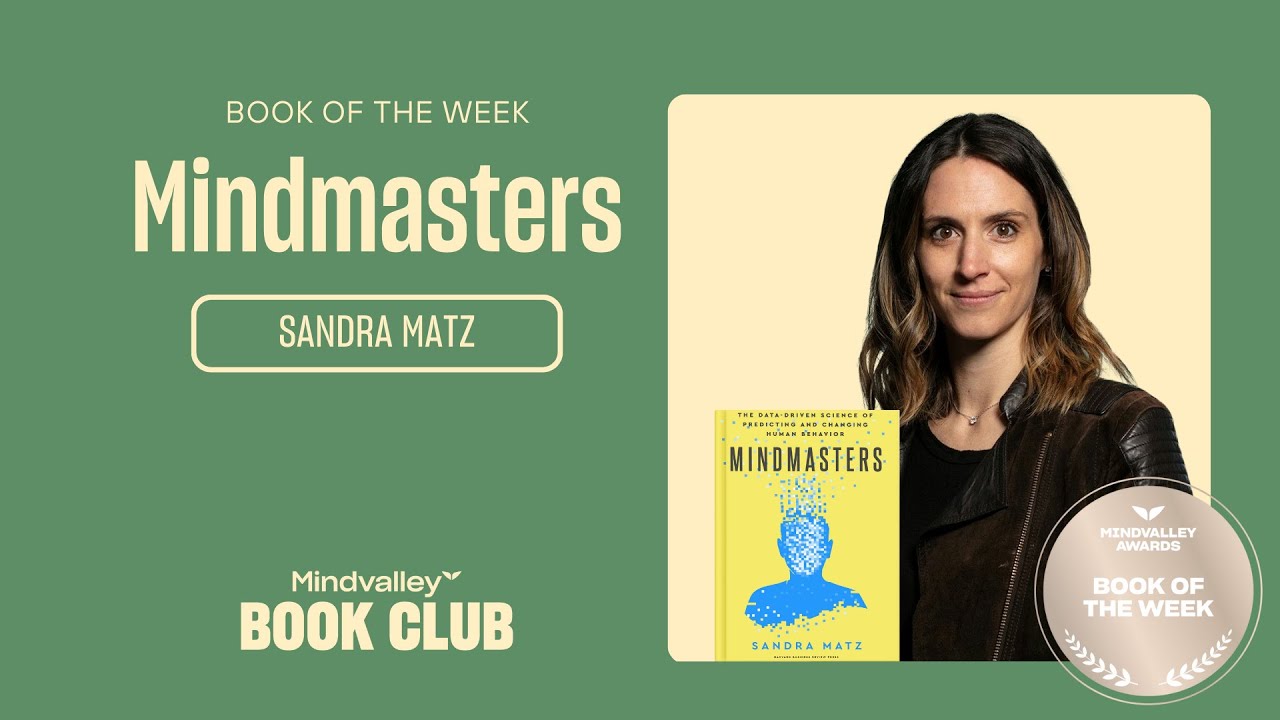 Mindvalley Book of the Week: Sanda Matz's Mindmasters - YouTube