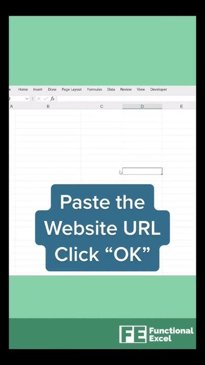 How to import data into excel from the web. Step by step guide #excel - YouTube