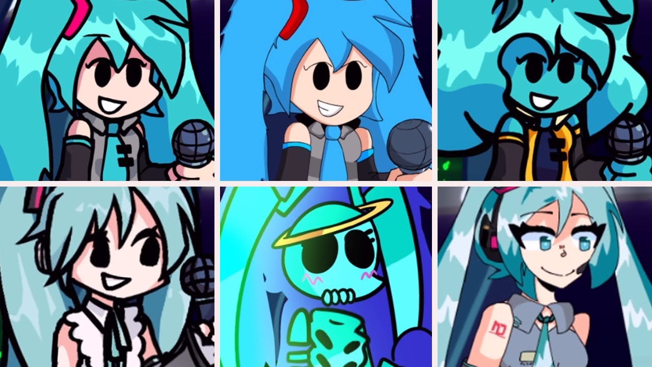 Friday Night Funkin' - Endurance but everytime it's Miku turn a ...