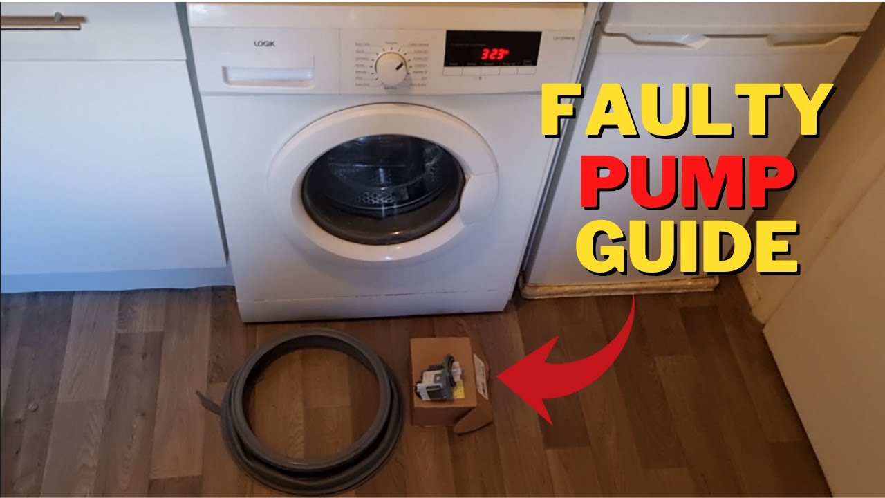 How To Replace A Faulty Washing Machine Pump - YouTube