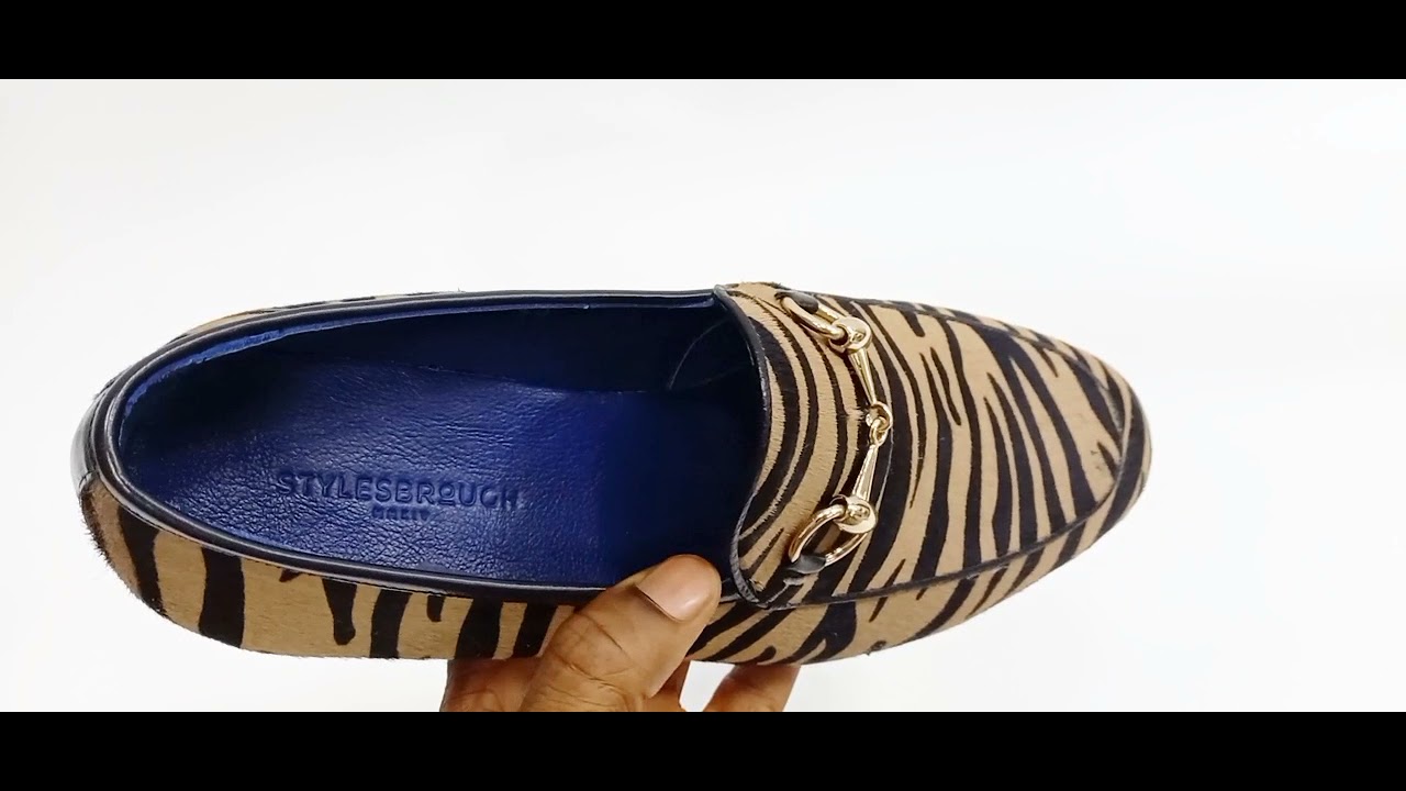 Animal Print Italian Bit Loafers - YouTube