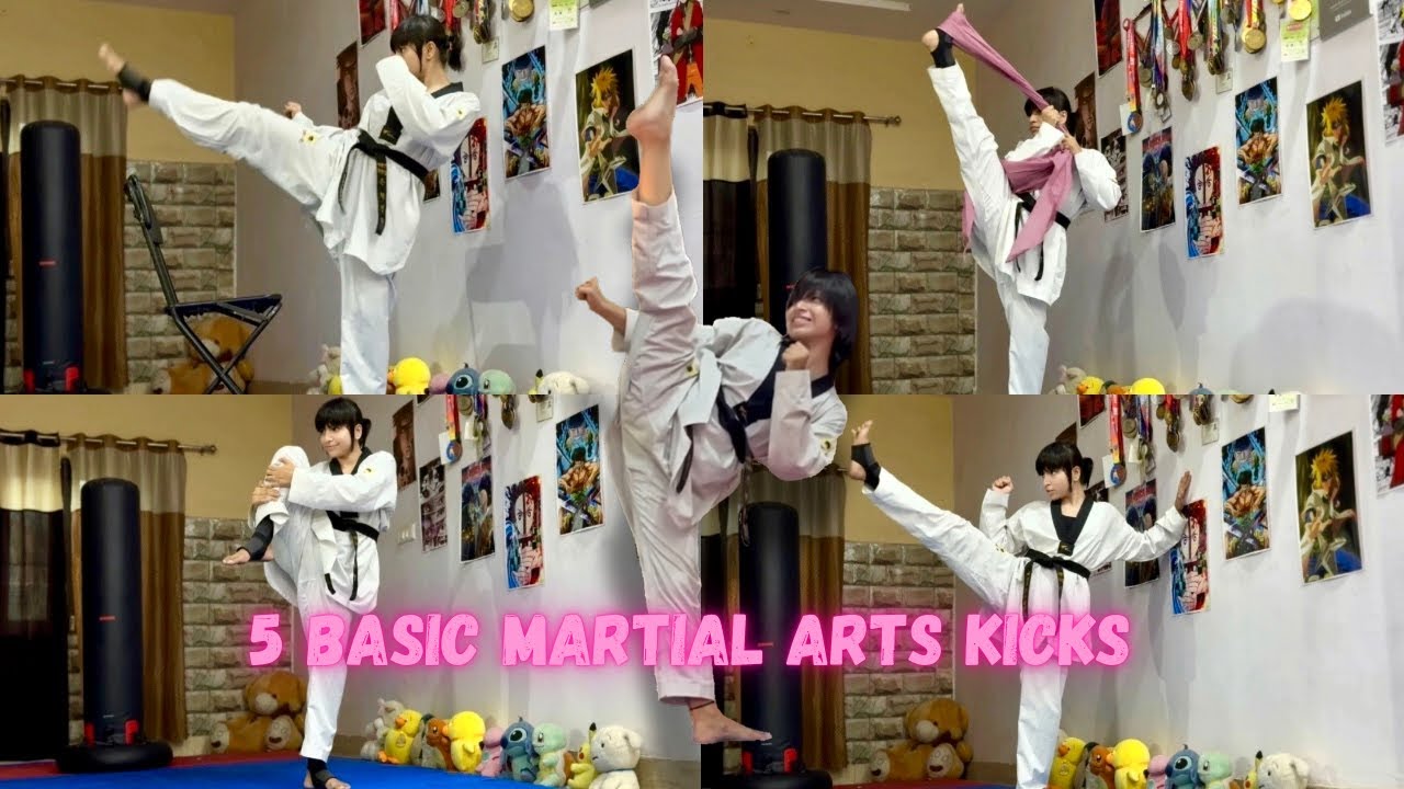 5 basic martial arts kicks tutoriallkicks every girl should ...