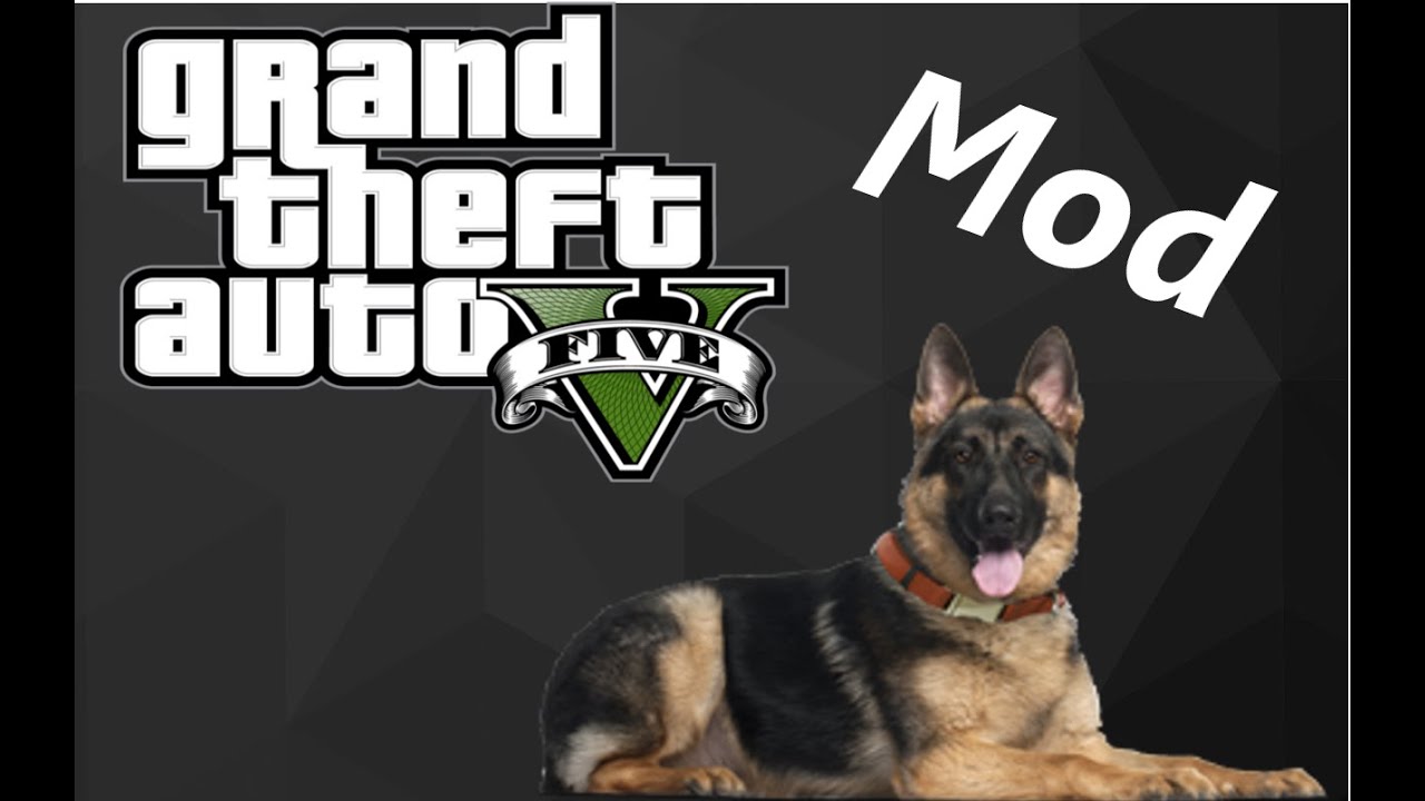 GTA 5: Chop to German Sheperd mod - YouTube