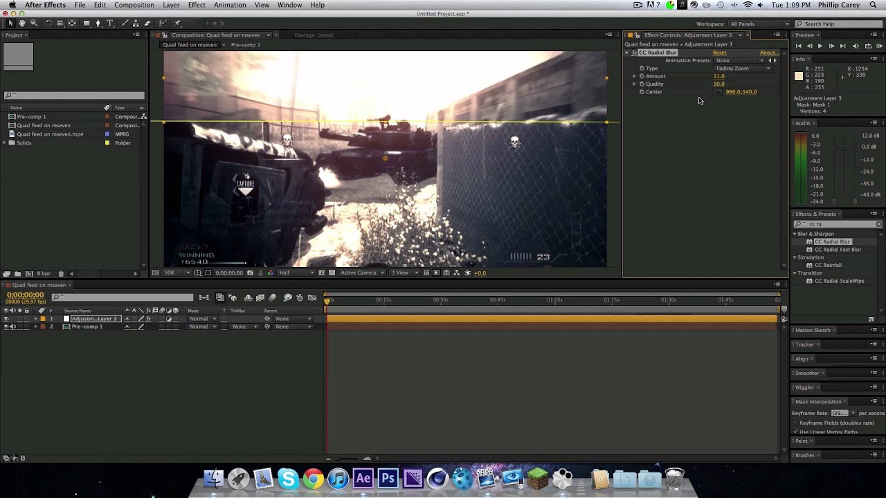 Adobe After Effects | Sun Rays/Light Tutorial - YouTube