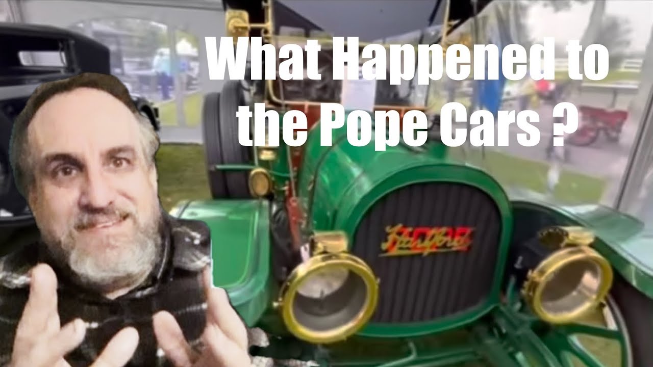 The History of the Pope Family of Cars - YouTube