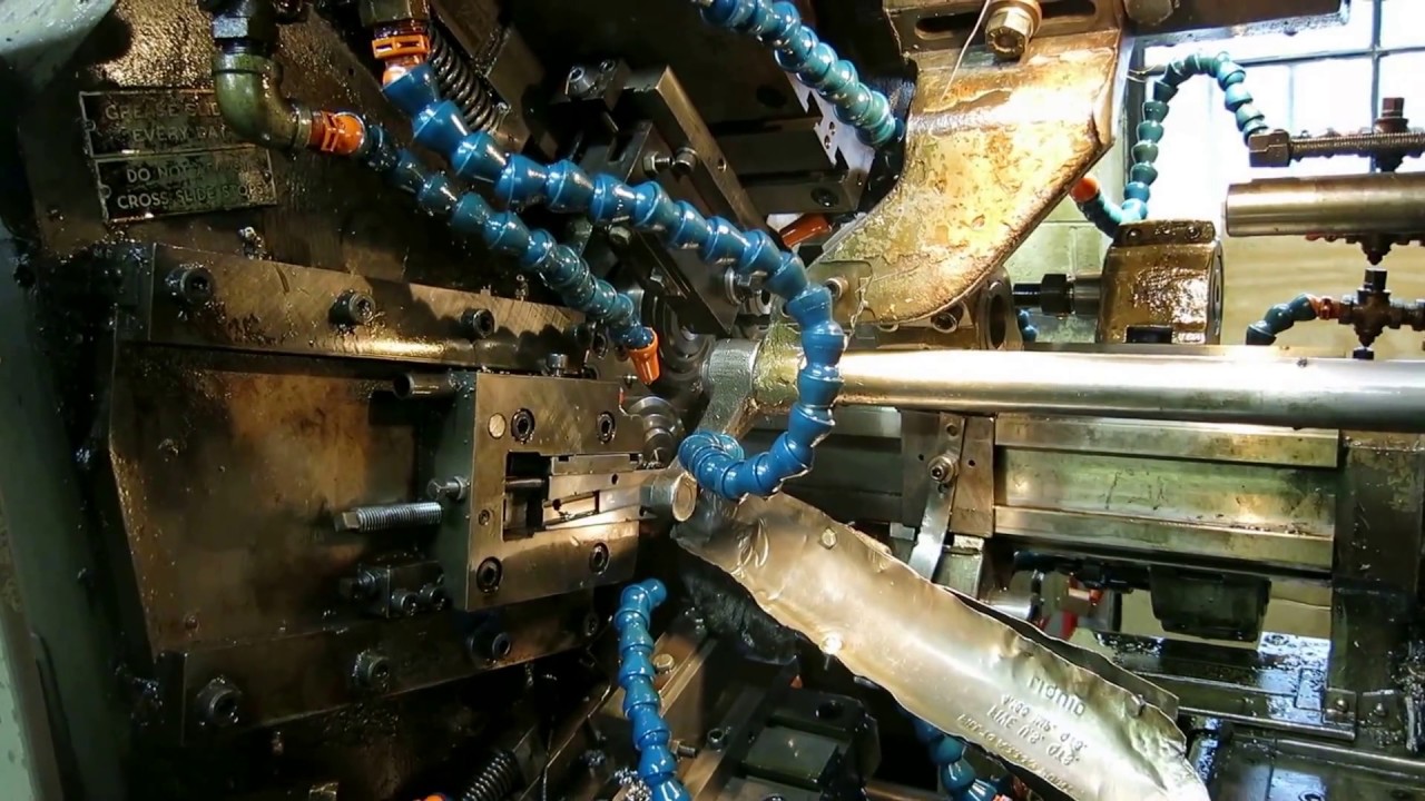 1-1/4" MODEL 52 NEW BRITAIN 6 SPINDLE AUTOMATIC SCREW MACHINE 36509 ...