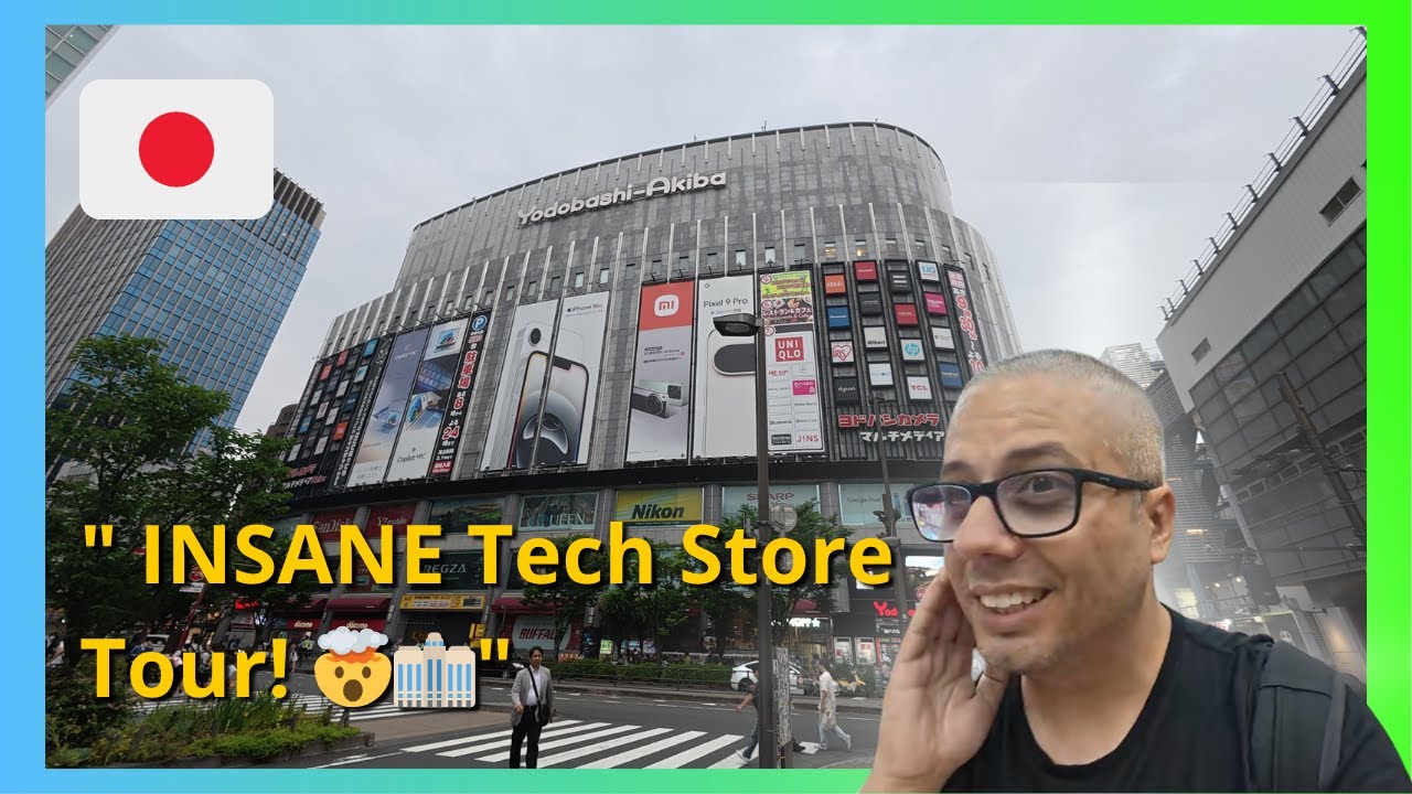 Japan Tech Store Tour 🤯 Inside Tokyo’s MASSIVE Yodobashi Akiba! 🤖📸 ...
